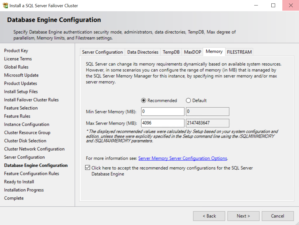 Microsoft SQL Failover-Cluster: SQL installieren – SchweigersTechBlog